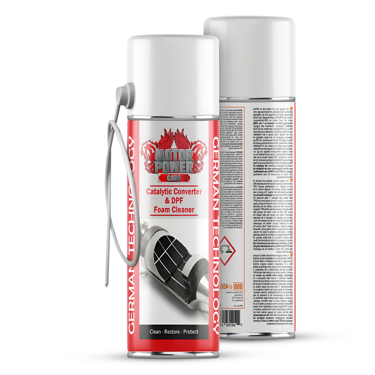 Easy to clean diesel particulate filter ( DPF ) no disassembling neede ...